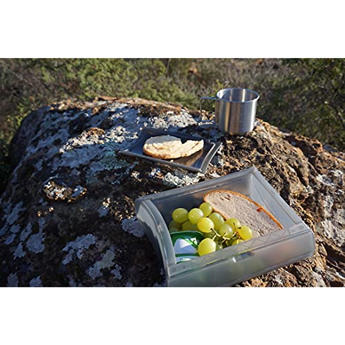 Fozzils Snapfold Fold Box Light Grey/Grey