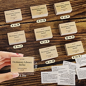 800pcs Vintage Scrapbook Paper, Mini Dictionary Scrapbooking Paper for Journaling Supplies, Decorative Craft Paper for Junk Journal