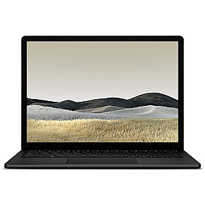 Microsoft 13.5-inch Touchscreen Surface Laptop 3, Intel Core i5-1035G7, 8GB RAM, 256GB SSD, Integrated Intel Iris Plus Graphics, Windows 10 Pro, Black, PKY-00003 (Renewed)