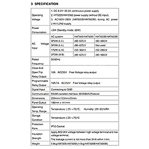 SMARTGEN HAT600 Automatic transfer switch controller (ATS)