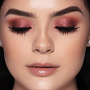 Milani Gilded Rouge Eyeshadow Palette - Eye Shadow Palettes For Intense Color Pop, 16 Hyper-Pigmented Eye Shadows