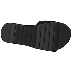 Koolaburra by UGG Women's Fuzz-AH Slipper, Black, 11