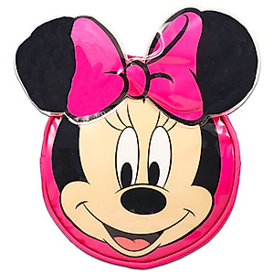 Minnie Mouse Backpack and Lunch Box Set - Bundle with 16" Minnie Backpack, Minnie Lunch Bag, Stickers, More | Minnie Mouse Backpack for School