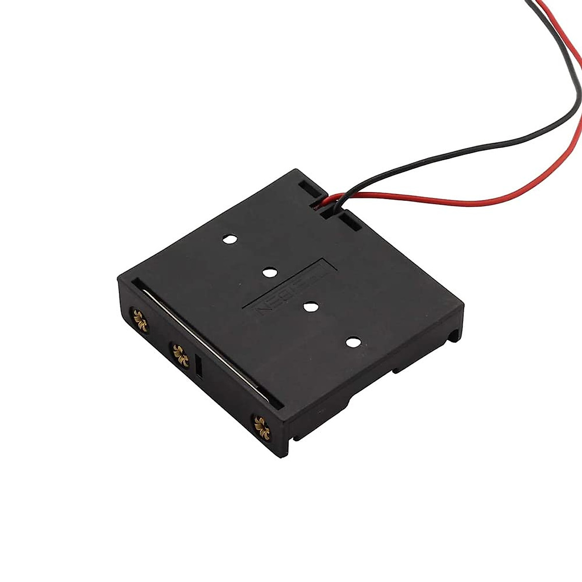 BlastCase 4xAA Battery Holder to DC Barrel Jack Connector for Arduino(pack of 2)