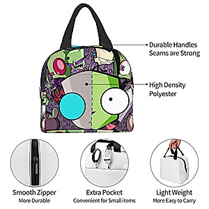 Unisex Travel Lunch Bag for Women Boys Lightweight Lunch Box Fashion Lunch Cooler Bags for Work/School/Picnic/Office/Hiking/Outdoor/Camping/Fishing