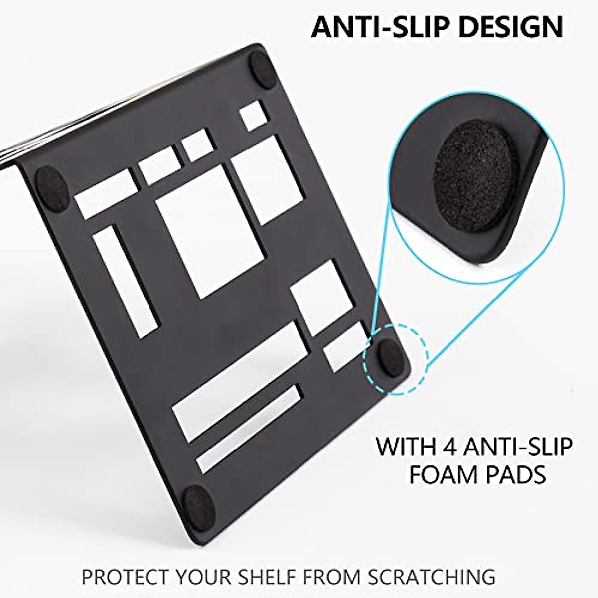 Book Ends, Bookends for Shelves, Book Holders for Office Kitchen Home Decorative,Bookends for Heavy Books,Metal Planet Bookends Black,Non Skid Book Stoppers