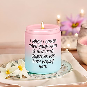 GSPY Candles, Get Well Soon Gifts for Women - Get Well Gifts, Sympathy Gift - Surgery Recovery, Feel Better, Grieving, Condolence, Divorce, Sorry for Your Loss, Chemo, Cancer Gifts for Women