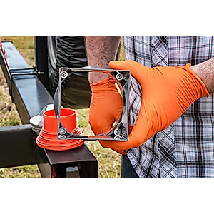 Camco RV Magnetic Bumper Cap | Allows for Convenient Storage of Your 4-in-1 Adapter During Travel | Features a Vented Cap for Air Flow While in Storage (40335), Gray