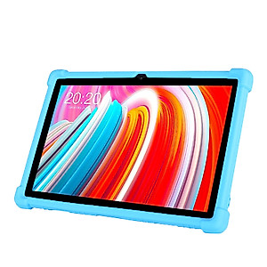 HminSen Case for Teclast P30S/M40 Plus Tablet, Silicone Stand Cover for Teclast P20S/P20HD/P40HD/M40/M40S/M40 PRO, for Blackview Tab 8/8E/Dragon Touch Notepad 102 10 Inch Tablet (Black)