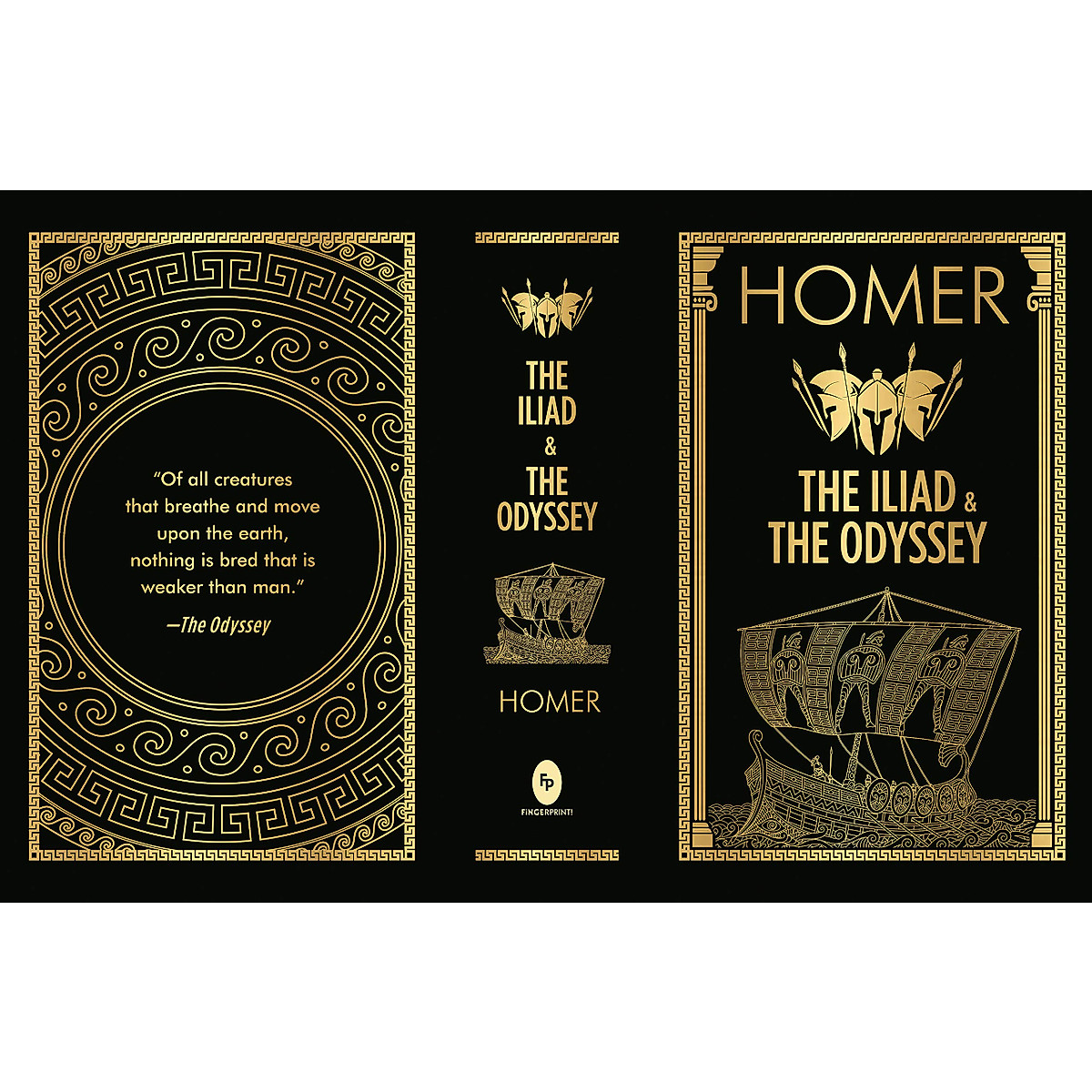 The Iliad & the Odyssey (Deluxe Hardbound Edition)