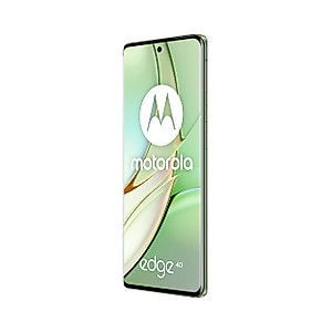 Motorola Edge 40 5G (Nebula Green) Dual-SIM (Nano, eSIM) 256GB Storage + 8GB RAM GSM Unlocked Android Smartphone - International Version