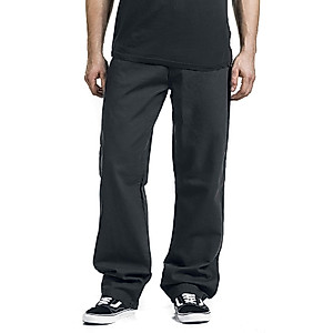 Dickies Men's Relaxed Fit Straight-Leg Duck Carpenter Jean, Black, 34W x 30L