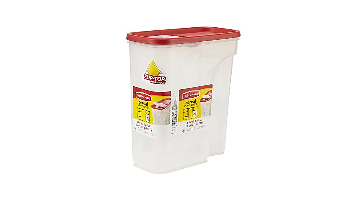 Rubbermaid Modular Food Lids - 18-Cup Storage Containers