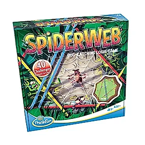 Think Fun Spiderweb: A Bug-Catching Logic Game for Ages 8+