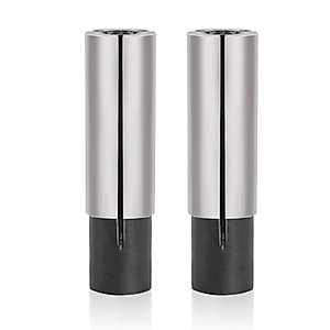 2 Pack 1/4" to 1/8" Collet Adapter, High-Carbon Steel 1/4 to 1/8 Router Collet Adapter Converter for CNC Lathe Router Cutter Milling Bit Collet Reducer