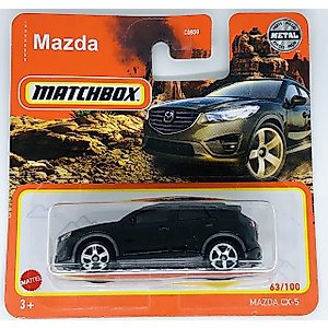 Matchbox 2022 - Mazda CX-5 - Black - 63/100 - Short Card