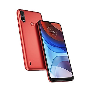 Motorola E7i Power | XT2097-12 | 32GB 2GB RAM | Factory Unlocked (GSM Only | Not Compatible with Verizon/Sprint) | International Model (Orange)