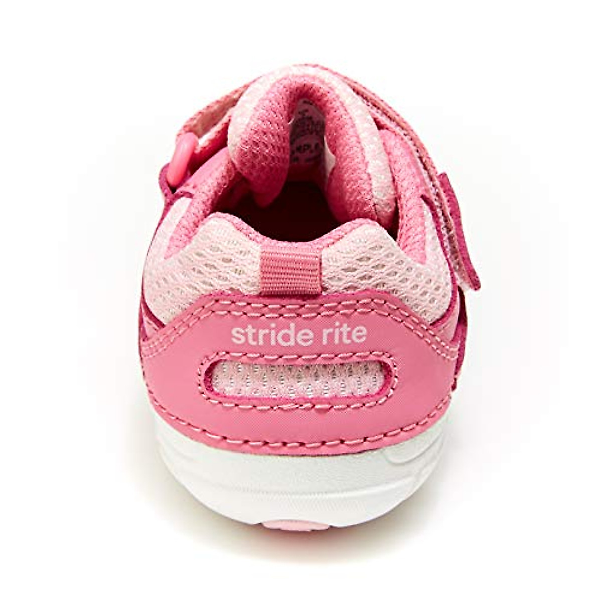 Stride Rite baby boys Soft Motion Rhett Sneaker, Pink, 5 Toddler US