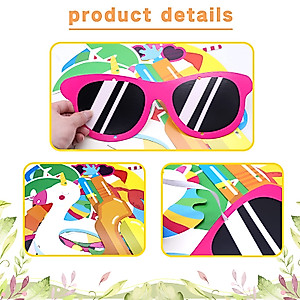 Summer Pool Hanging Banner Party Decorations Supplies Beach Luau Hawaii Holiday Door Porch Sign Cutouts Cool Summer Garden Hanging Banner for Boys and Girls Birthday Party Supplies Wall Door Party