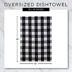 DII Assorted Woven Kitchen Set, Dishtowel, 18x28, Dishcloth, 13x13, Sage, 5 Piece