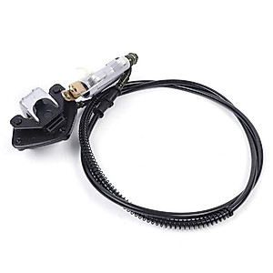 Futchoy Go Kart Rear Axle Kit ATV Go Kart Rear Axle Complete Kit 740mm +Brake Caliper Assembly Parts for Quad ATV Go Kart (style 5), 3569-FDFD