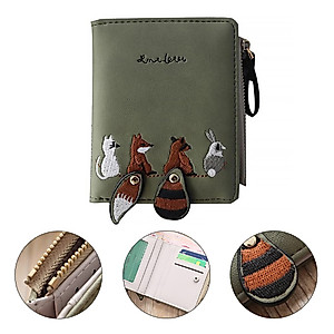 Kawaii Wallet Cute Wallets Animal Purses Wallet Purse Coin Pouches Wallet Aesthetic Foldable Purse