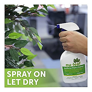 Nudell Nu-Leaf Spray & Drip-Dry Artificial Tree and Silk Plant Cleaner 32 FL.OZ (T9996)