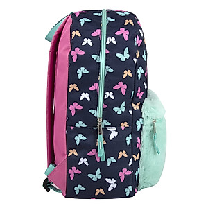 Trail maker Backpack with Lunch Box and Pencil Case for Girls and Boys, 17 Inch Backpacks for Kids for School