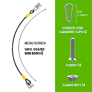 Pisman Trash Can Locks, Animals Out of Garbage, Trash Bin Lock,Trash Bin Lock Lid for Animals (2)