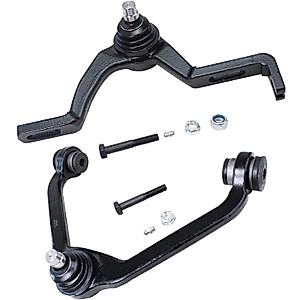 Detroit Axle - Front End 12pc Suspension Kit for Ford Explorer Ranger Mercury Mountaineer Mazda B2500 B3000 B4000, 2 Upper Control Arms 2 Lower Ball Joints 4 Tie Rods 2 Sway Bars 2 Boots Replacement