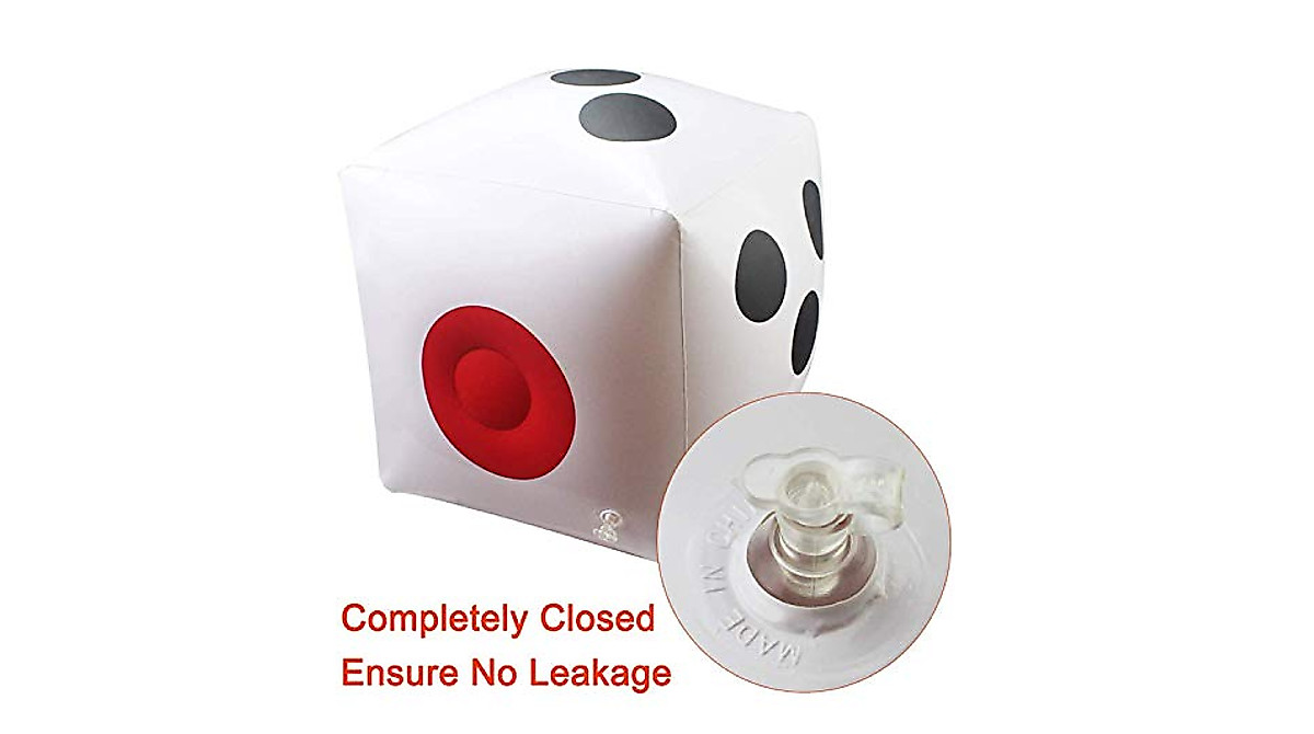 Giant 13" Inflatable Dice Set for Fun Parties