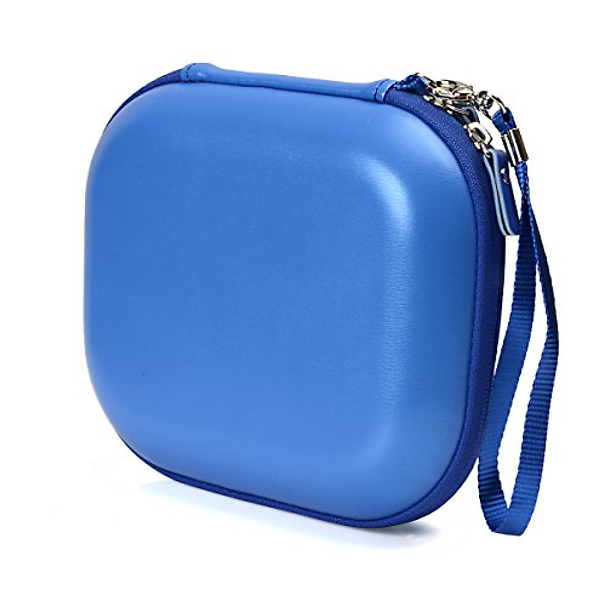 WGear Headphone Case for Sony MDRZX110NC Noise Cancelling Headphones, MDRZX110, ZX300, ZX310, ZX400, XB200, ZX102DPV; Sennheiser HD219, HD229, HD239, HD218, Accessories Pocket (Blue)