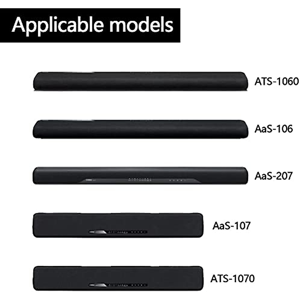 Replacement Remote Control FSR78 ZV28960 for Yamaha YAS-207 YAS207 YAS-1080 YAS-108 YAS-107 YAS107 YAS-106 YAS106 ATS-2090 ATS-1080 ATS-1070 ATS-1060 Home Audio Speaker System