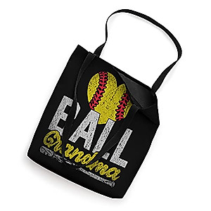 Retired Softball Player Grandma Sports Lover Women Softball Tote Bag