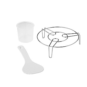 Generic The Pioneer 2 Woman 6 Qt Pressure Cooker,Linen Speckle,Wood Grain, Blinking Display, Touch Control