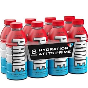 Prime Hydration Ice Pop 8 Pack