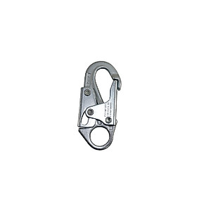 AFP Demon 6 Foot Single Web Leg Self Retracting Lifeline Safety Yoyo, Shock Pack Absorber, Steel Snap Hook & Steel Carabiner Fall Protection Arrest Limiter SRL | OSHA & ANSI Rated