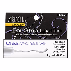 Ardell LashGrip Clear Adhesive for Strip Lashes, 0.25 oz