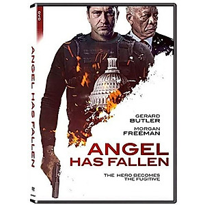 Olympus Has Fallen / London Has Fallen / Angel Has Fallen White House Down 4 DVD Set with Bonus Movie Camera Art Card