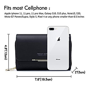 MUIIKOLA Roulens Small Crossbody Shoulder Bag for Women,Cellphone Bags Card Holder Wallet Purse and Handbags