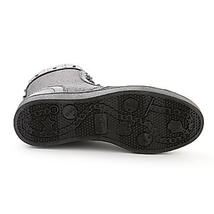 Pastry Military Glitz Adult Dance Sneaker, Black/Black, Size 6.5