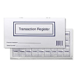 Checkbook Registers for Personal Checkbook, Transactions Ledgers, Pack of 10, 2022-2023-2024