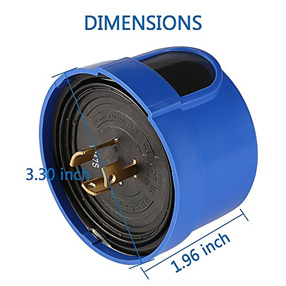 LEDMO Photocell Sensor, Auto On Off Photocell Switch, Twist Lock Photocell for LED Barn Light, Area Light, Street Light, Parking Lot Lights and Dusk to Dawn Light