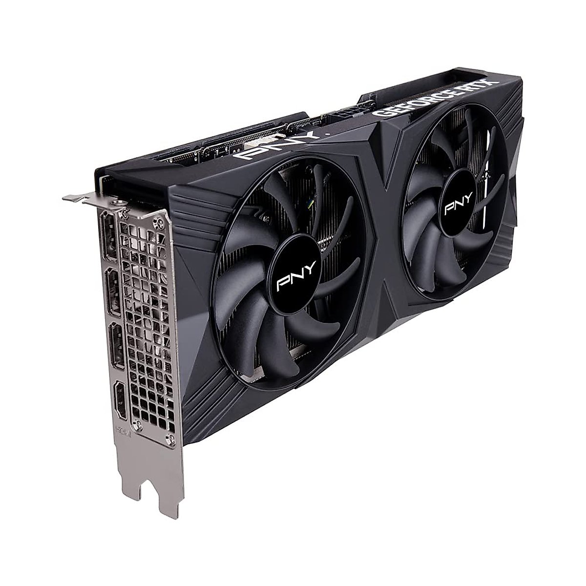 PNY GeForce RTX™ 4060 Ti 8GB Verto™ Dual Fan Graphics Card DLSS 3 (128-bit, PCIe 4.0, GDDR6, HDMI/DisplayPort, Supports 4k, 2 Slot)
