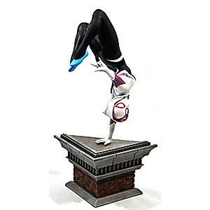 Marvel Gallery: Spider-Gwen (Handstand Version) PVC Figure, Multicolor, 11 inches