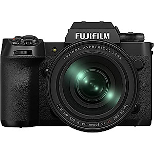 Fujifilm X-H2 Mirrorless Camera with 16-80mm Lens Bundle, Includes: SanDisk 64GB SDXC Extreme PRO Memory Card, Spare Power2000 Battery and More (7 Items)