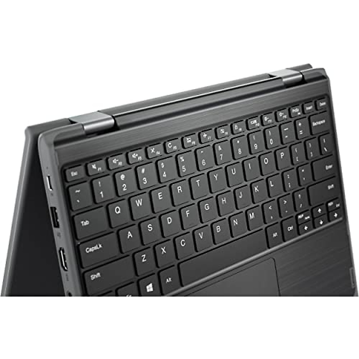 Lenovo 300e 11.6" 2-in-1 Touchscreen Winbook (Intel N4120, 4GB RAM, 64GB Storage, Stylus, Webcam) Ruggedized, Water Resistant, Convertible Education Laptop, IST Computers Pen, Windows 10 / 11 Pro