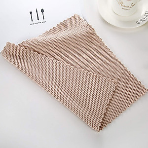 EKADA Kitchen Dish Cloths Dish Towels, Quick Drying Dish Rags Pack of 8, 12x12 Inches Dish Rags for Washing Dishes, Durable Dish Towels for Kitchen (Multi Color)