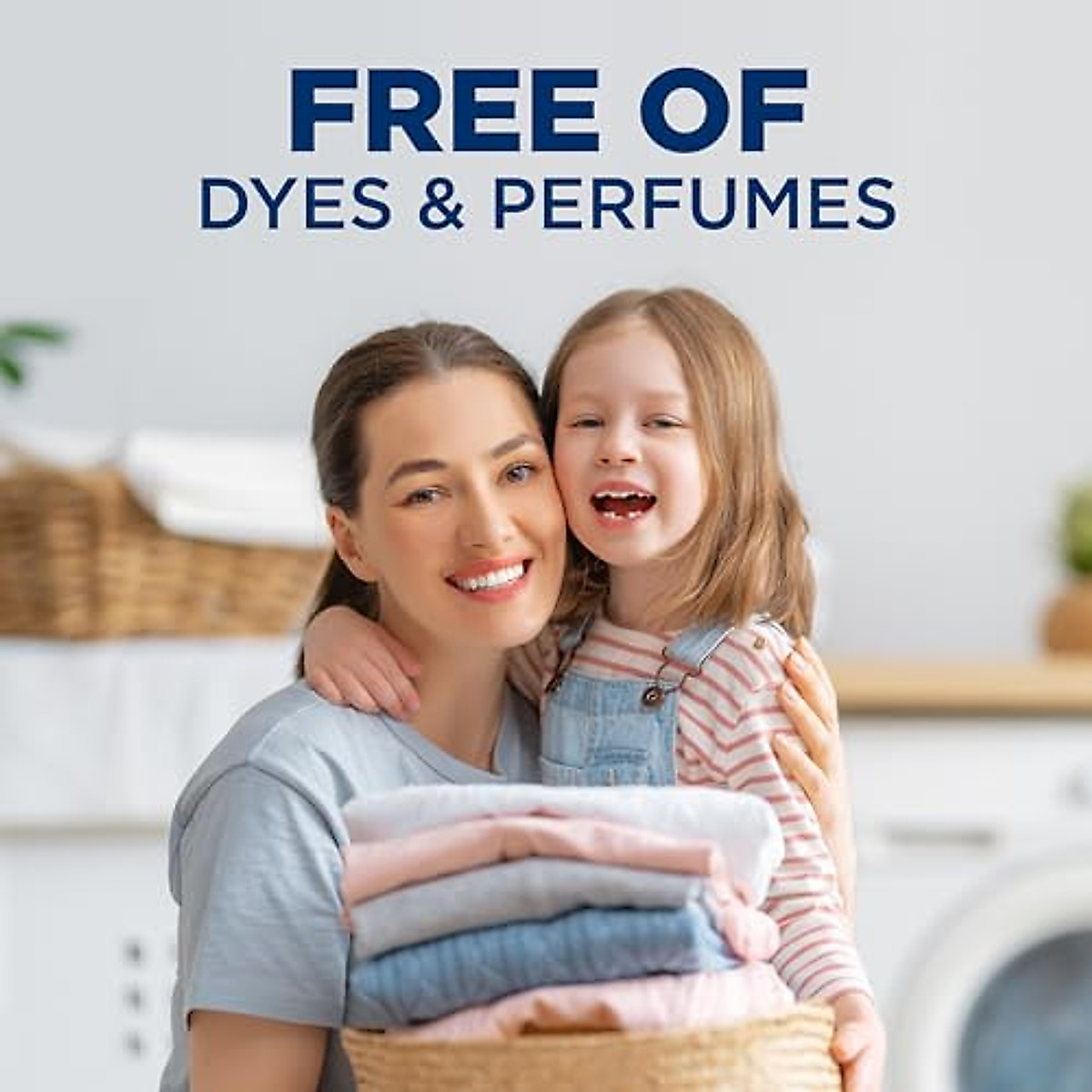 Arm & Hammer Sensitive Skin Free & Clear, 105 Loads Liquid Laundry Detergent, 105 Fl oz