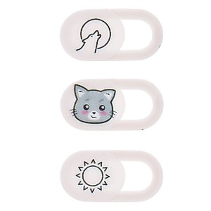 SOLUSTRE 3pcs Camera Privacy Cover Web Camera Cover Webcam Privacy Cover Tablet Laptop Camera for Computer Webcam Cover Slide Sliding Webcam Cover laptoptop Protects Patch Safety Cover abs